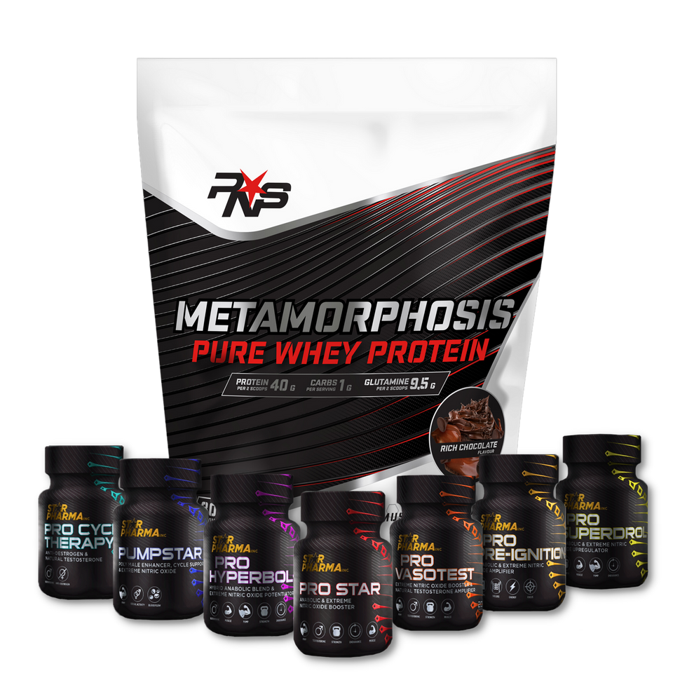 Metamorphosis Whey Protein 750g + 1 Stealth Series – PNS