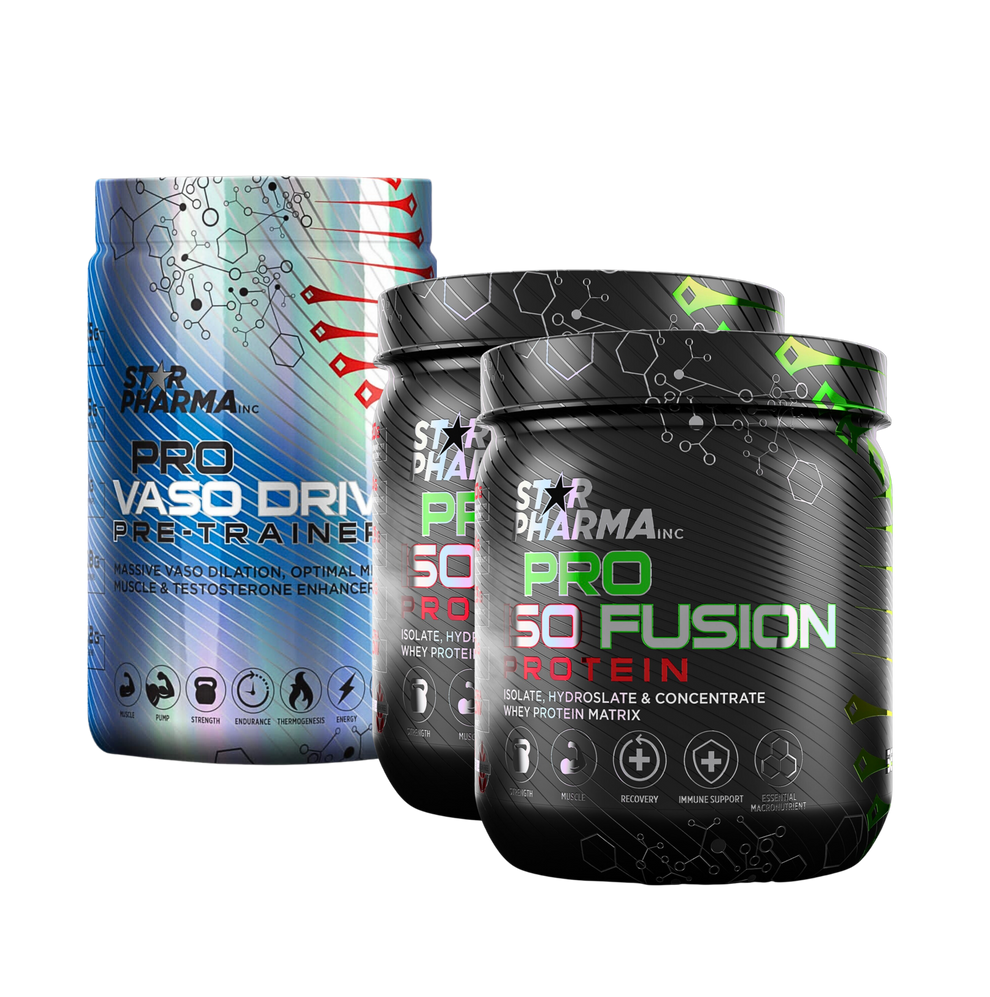 Pro Vaso Drive Pre-Trainer + 2 Pro Iso Fusion Protein – PNS